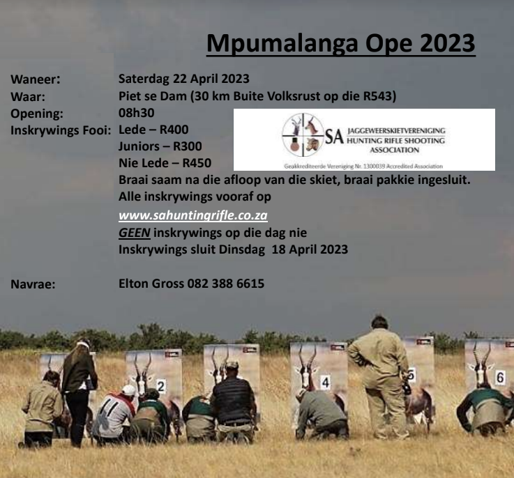 Home- - Sa Hunting Rifle